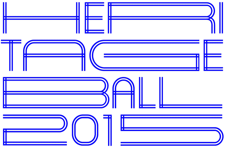 Natasha Jen’s mutable, moving typeface for AIA gala expands and contracts