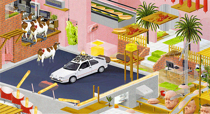 French illustrator Nicolas Ridou makes “the atmosphere the story” in ...