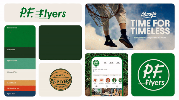 Pf Flyers Logo